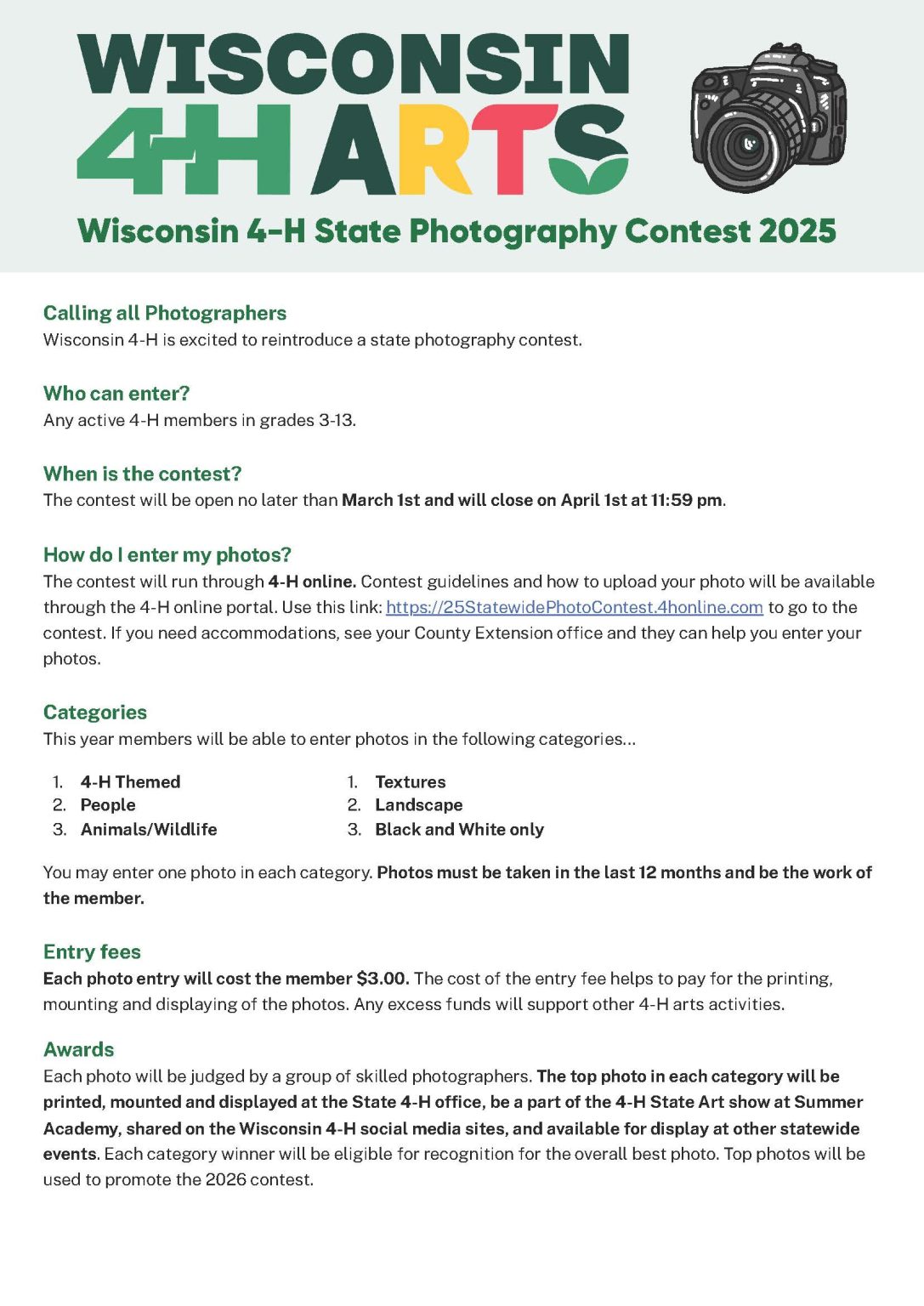State Photography Contest – Extension Trempealeau County
