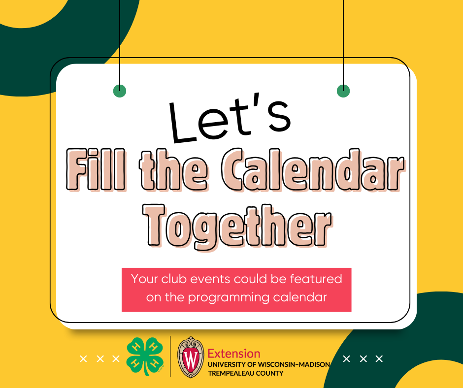 🎉 A Fresh Start to the 4-H Year – Let’s Fill the Calendar Together ...